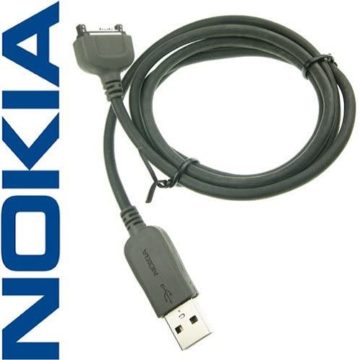 NOKIA ORIGINAL CABLE DE DATOS DKU-2/CA-53 USB 2.0 3230 6500 7700 E61 ...