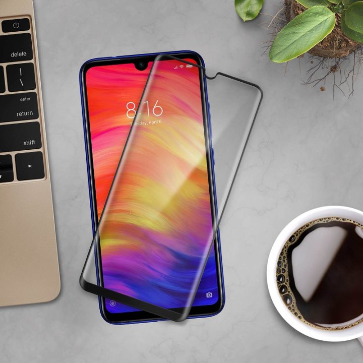 XIAOMI REDMI NOTE 8 PRO PROTECTOR DE PANTALLA DE CRISTAL TEMPLADO FULL ...