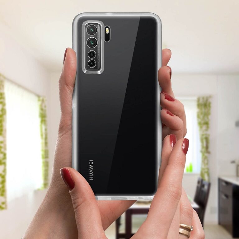 💥HUAWEI P40 LITE 5G FUNDA CARCASA DOBLE TRANSPARENTE CON PROTECCION ...